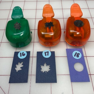 Mini Whale Tail Punches, Decorative Punches, Flowers, Butterfly, Leaf ...