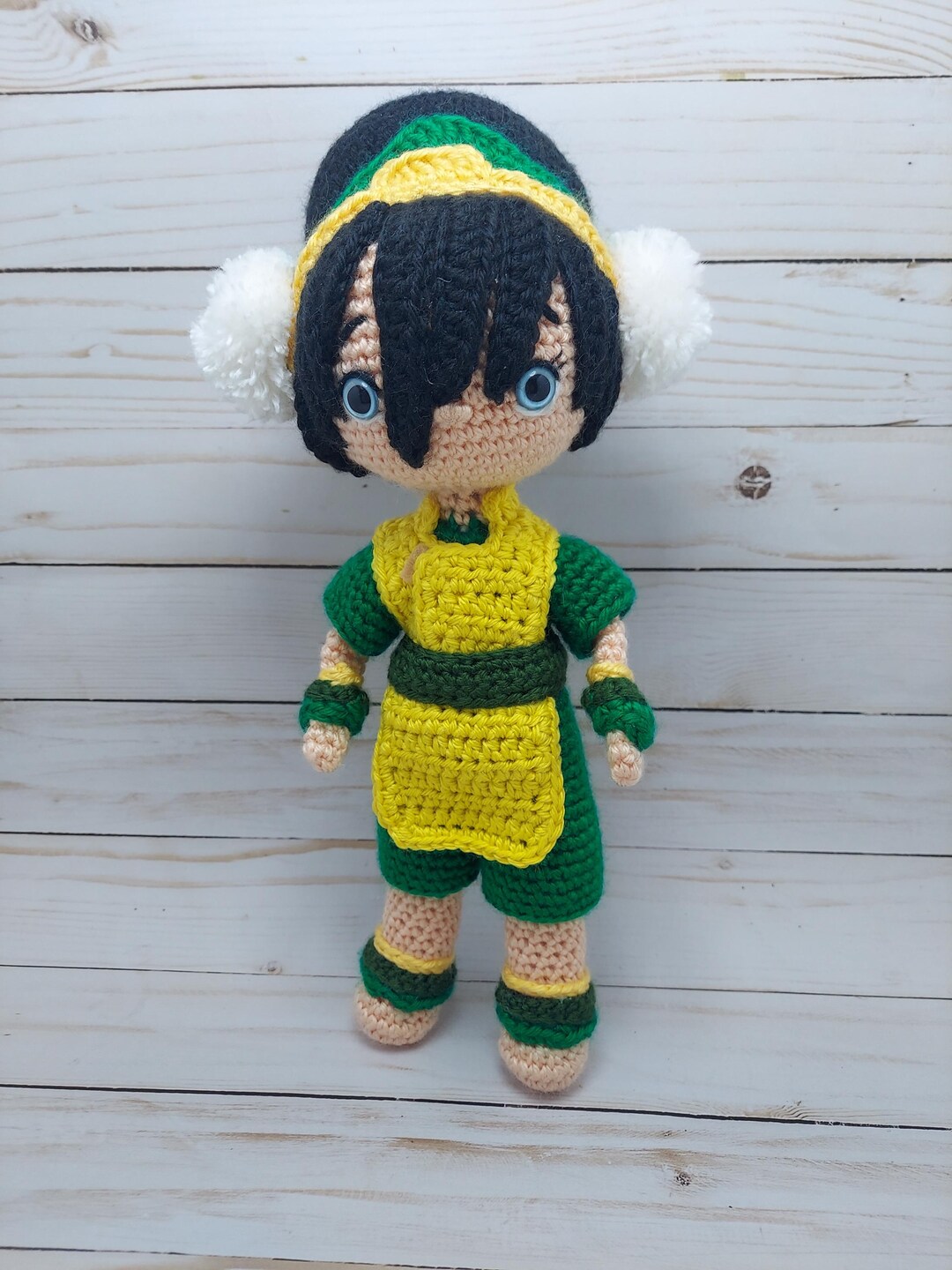 Toph From Avatar the Last Airbender/doll, Amigurumi, Crochet Toy ...