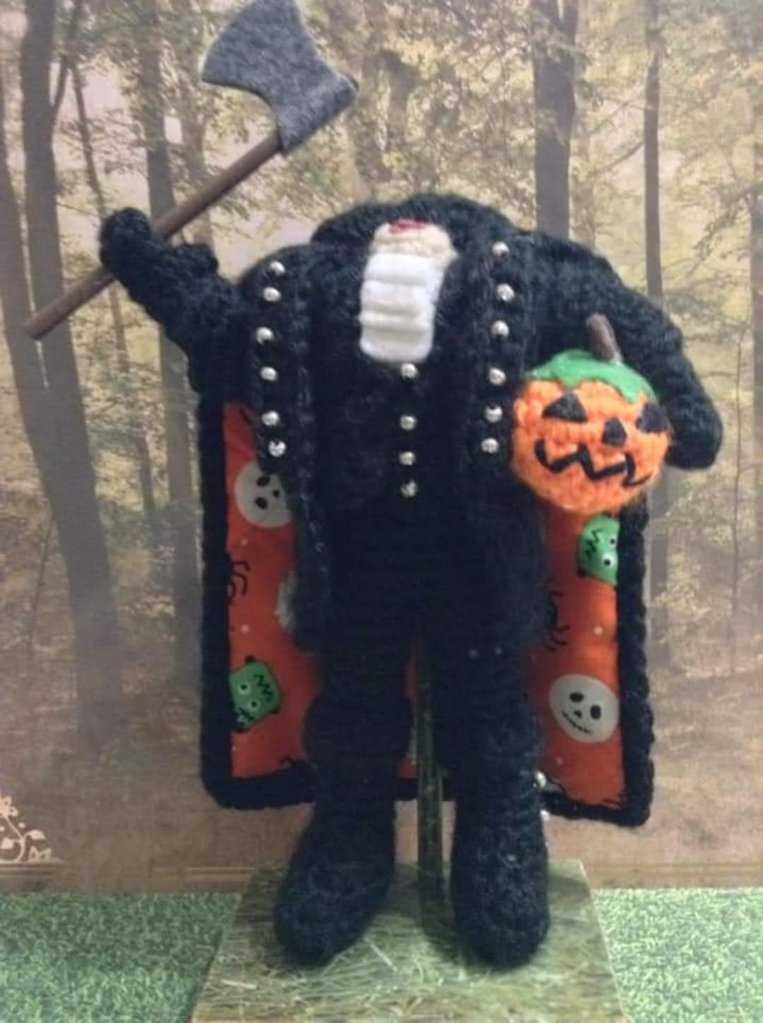 The Headless Horseman Doll - Etsy