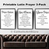 Rosary Printable Prayer Set, 7 Prayer Set, Mysteries of the Rosary ...