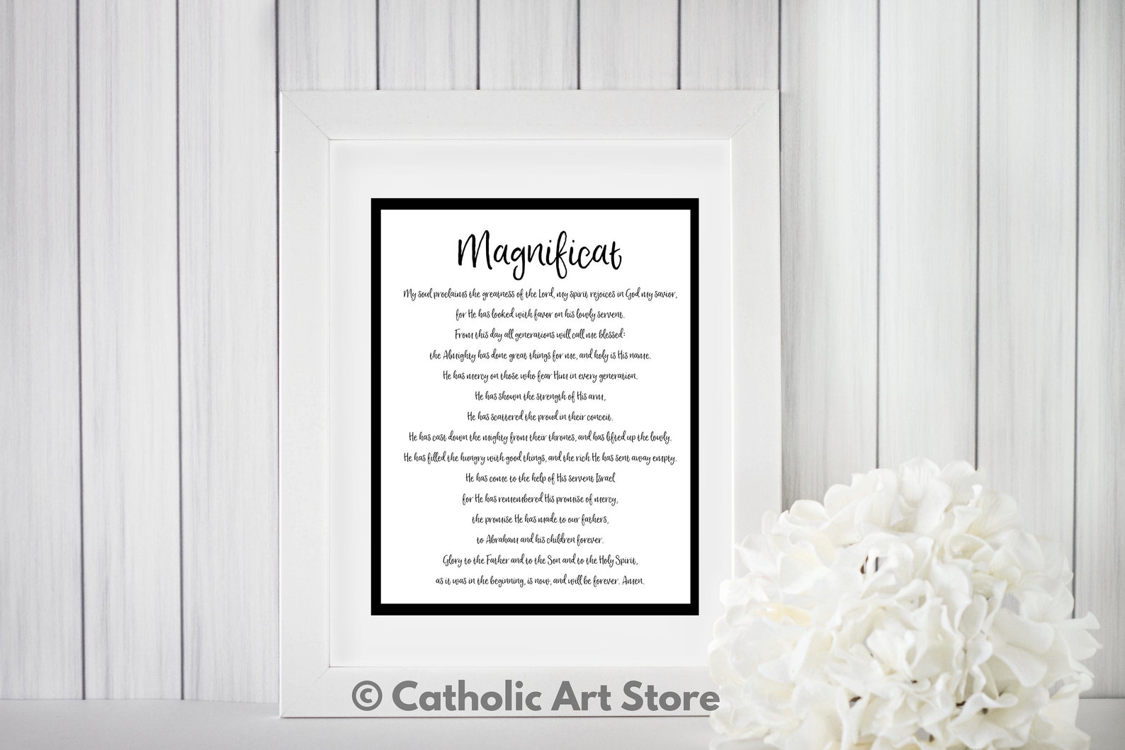 Magnificat Prayer, Canticle of Mary Prayer, Catholic Church Prayer ...