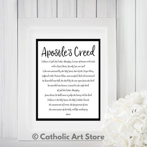 Catholic Prayer Printable 6-pack, Our Father, Hail Mary, Glory Be ...