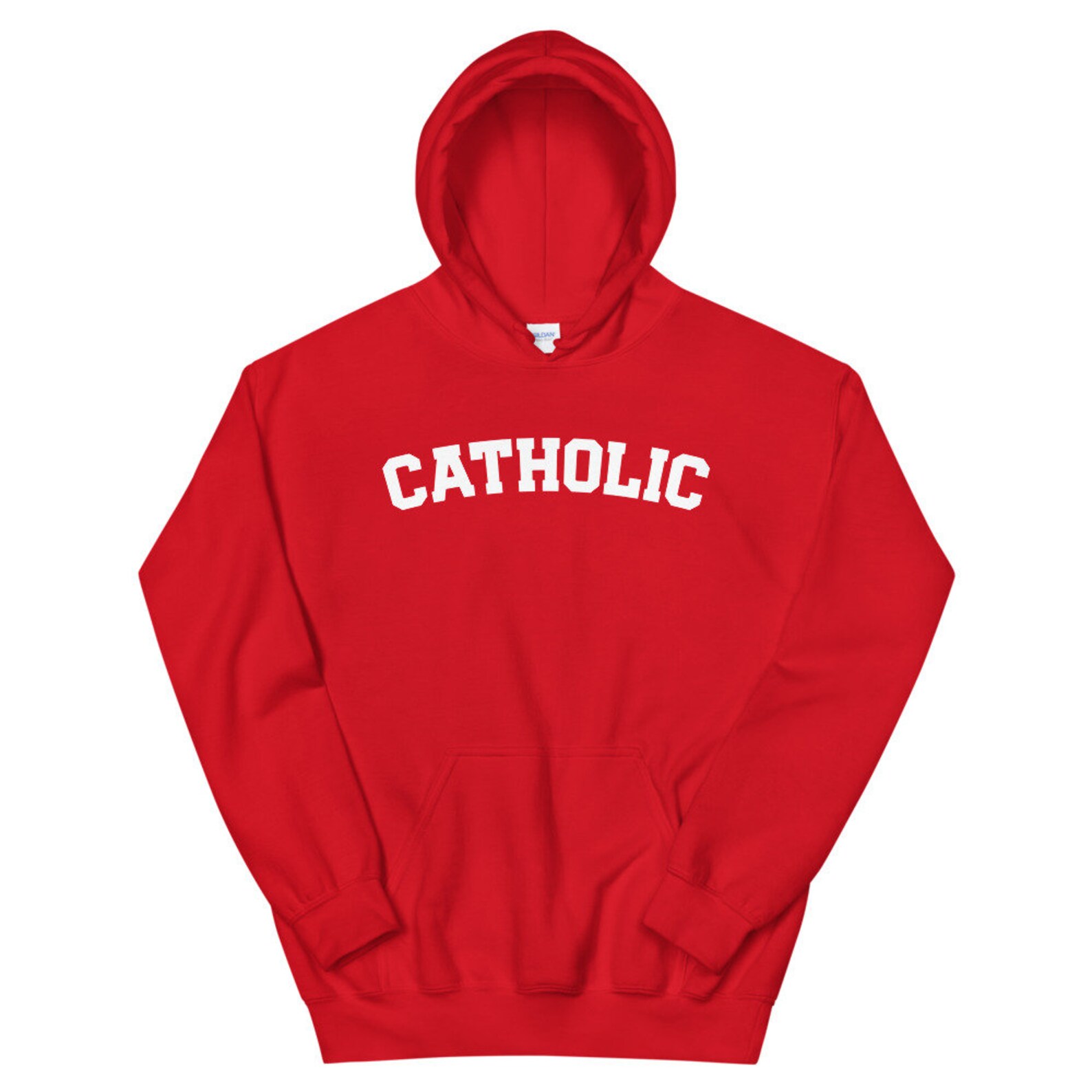Catholic Hooded Sweatshirt, Catholic Hoodie, Catholic Clothing, Women's ...