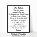 Catholic Prayer Printable 6-pack, Our Father, Hail Mary, Glory Be ...