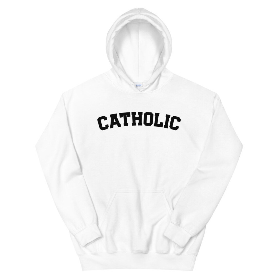Catholic Hooded Sweatshirt, Catholic Hoodie, Catholic Missionary ...