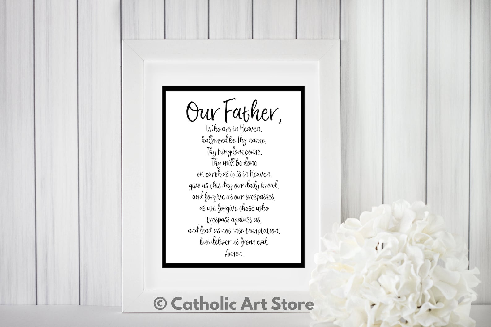 Catholic Prayer Printable 6-pack, Our Father, Hail Mary, Glory Be ...