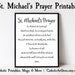 St. Michael's Prayer, Patron Saint of Protection Prayer, Catholic ...