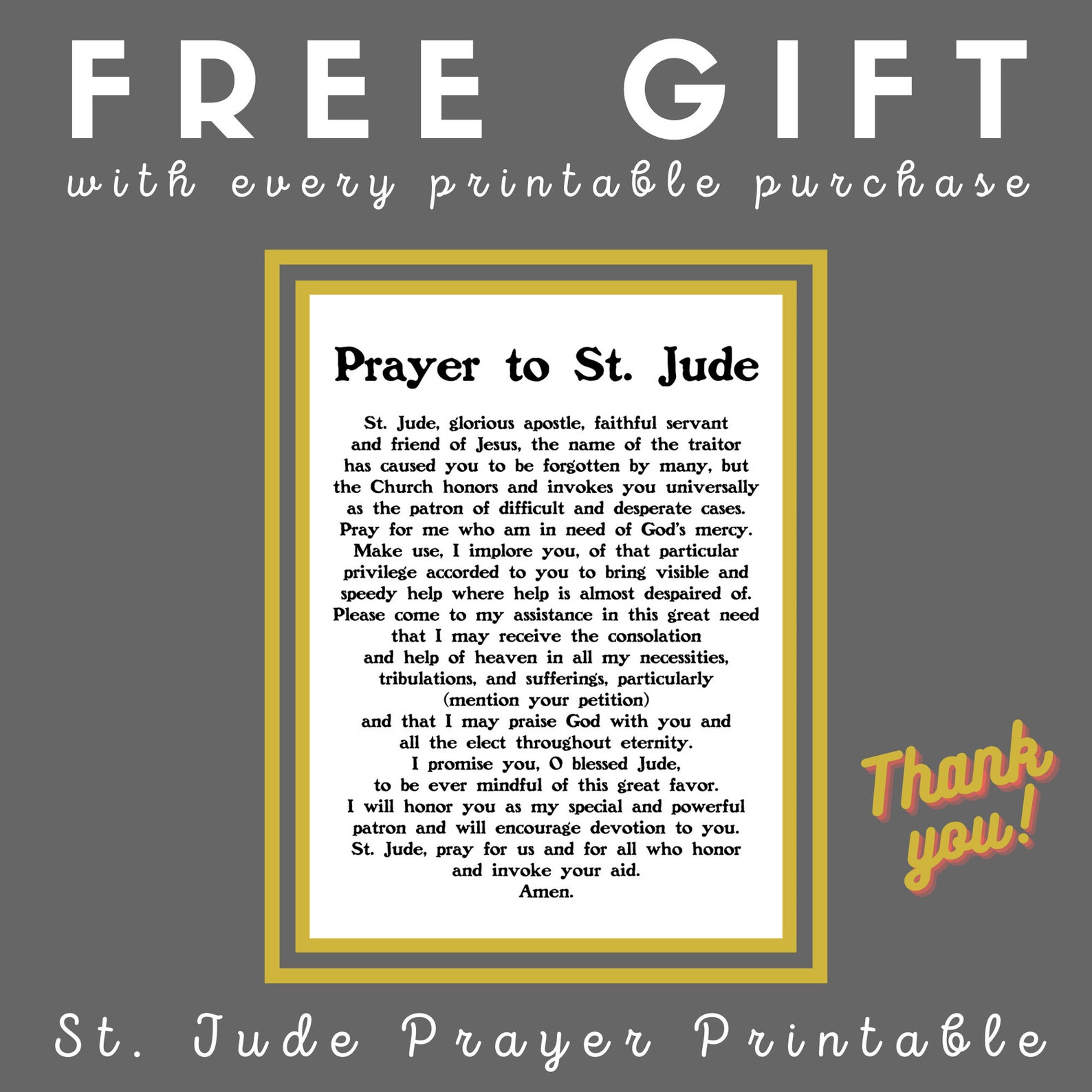 Catholic Prayer Printable 6-pack, Our Father, Hail Mary, Glory Be ...