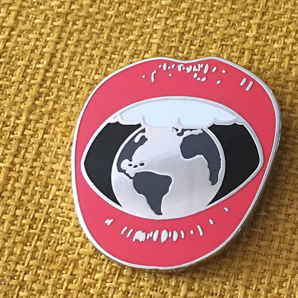 World Eater: Enamel Pin | Etsy