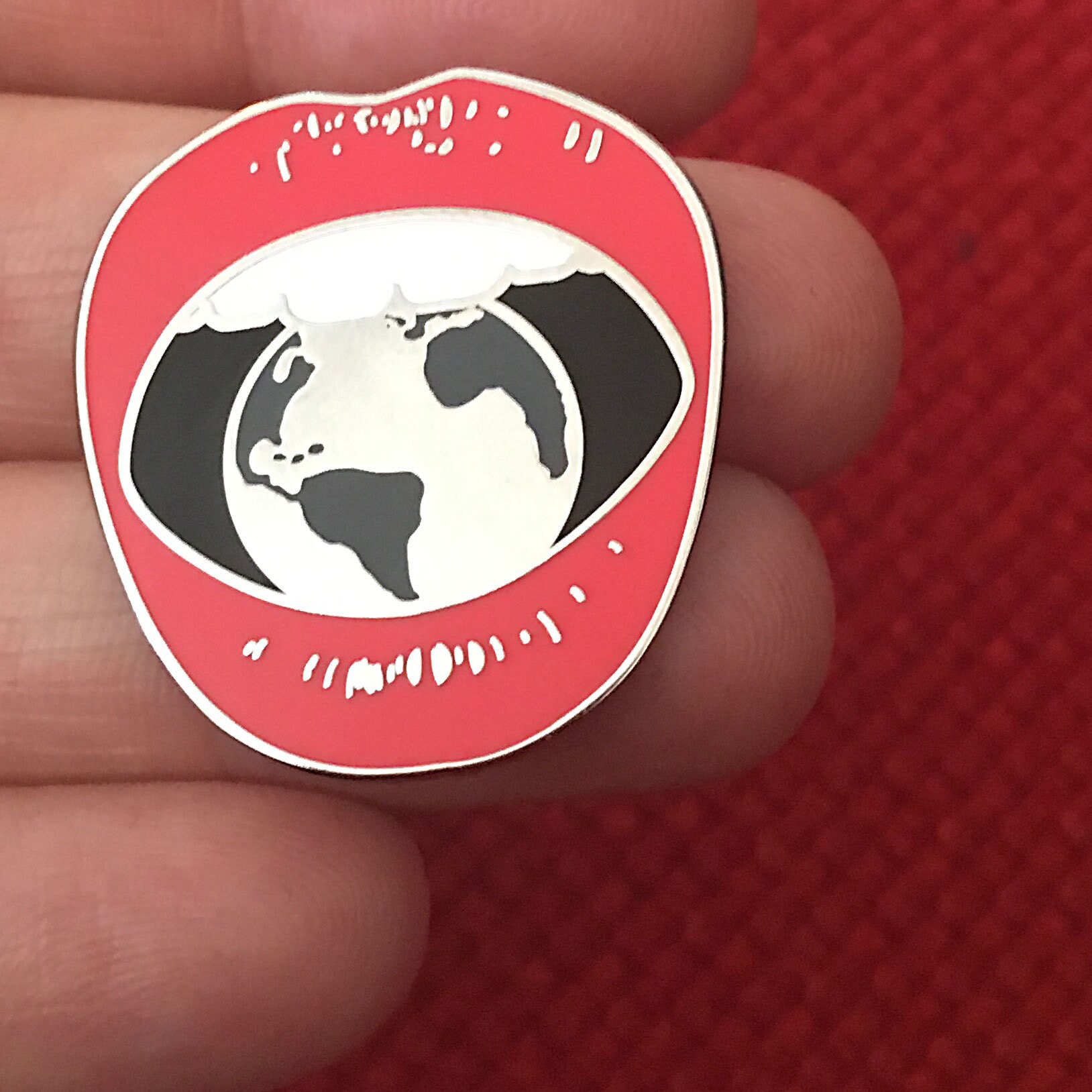 World Eater: Enamel Pin | Etsy
