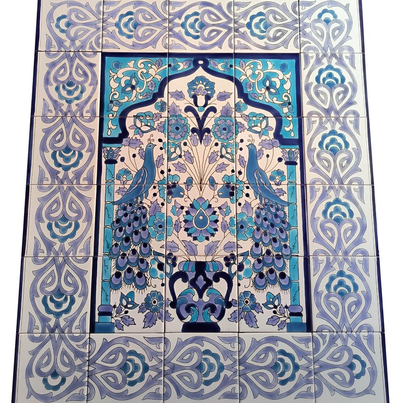 Tile Medallion Backsplash - Etsy