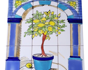 Lemon Tree Mosaic Art - Etsy