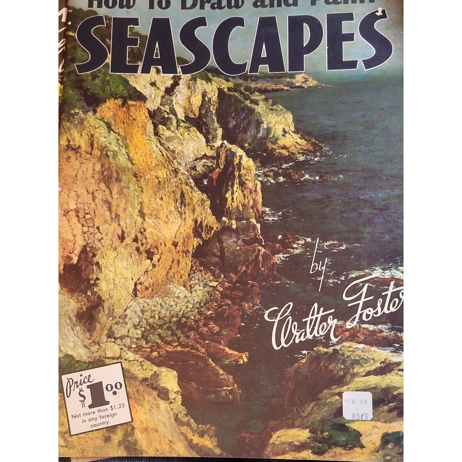 How to Draw and Paint Seascapes by Walter Foster 9 Art Instruction Book ...