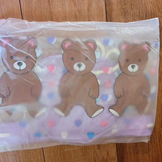 Vintage Sanrio Bears Clear Vinyl Bag Backpack 1984 Ne… - Gem