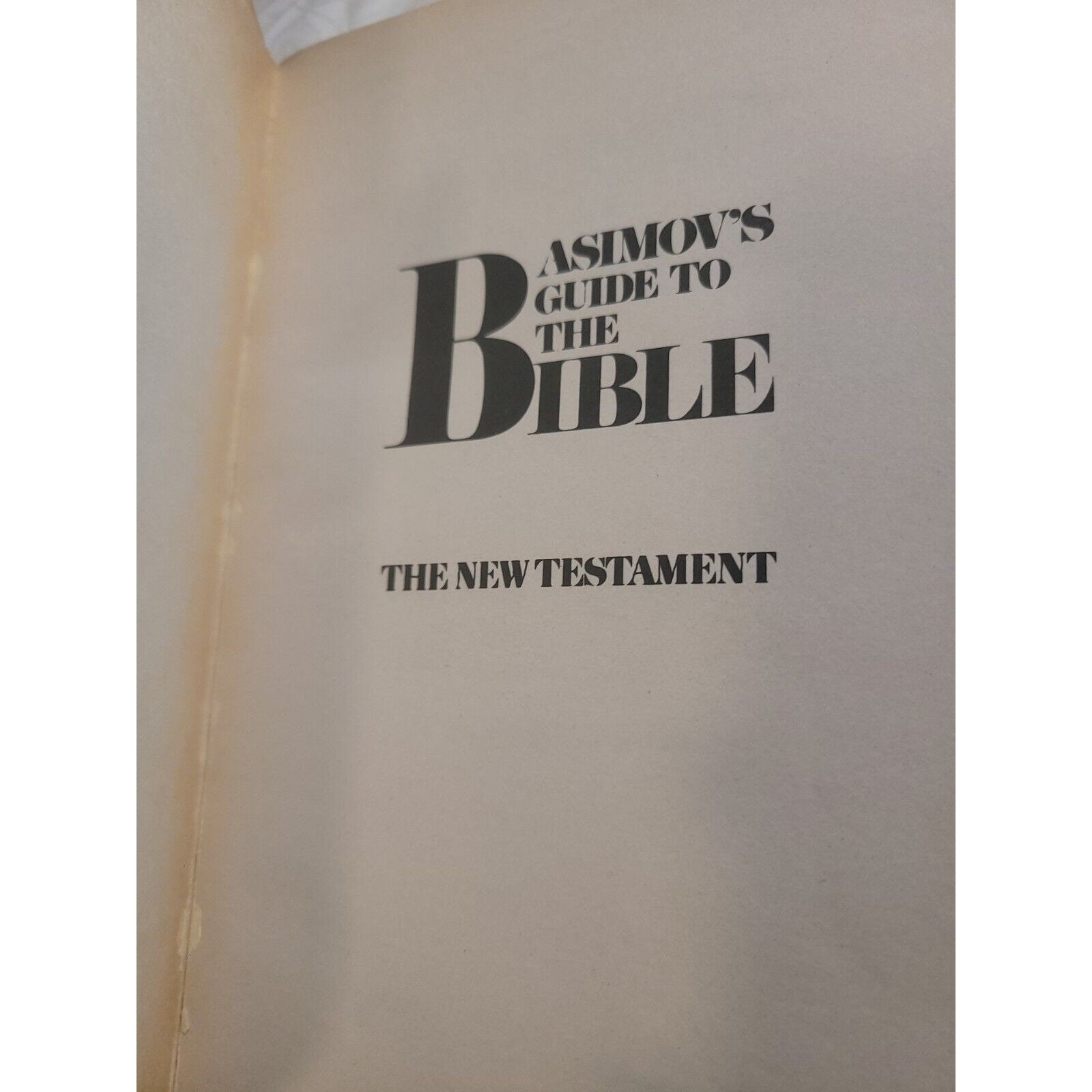 Asimov's Guide to the Bible the New Testaments by Isaac Asimov 1971 - Etsy