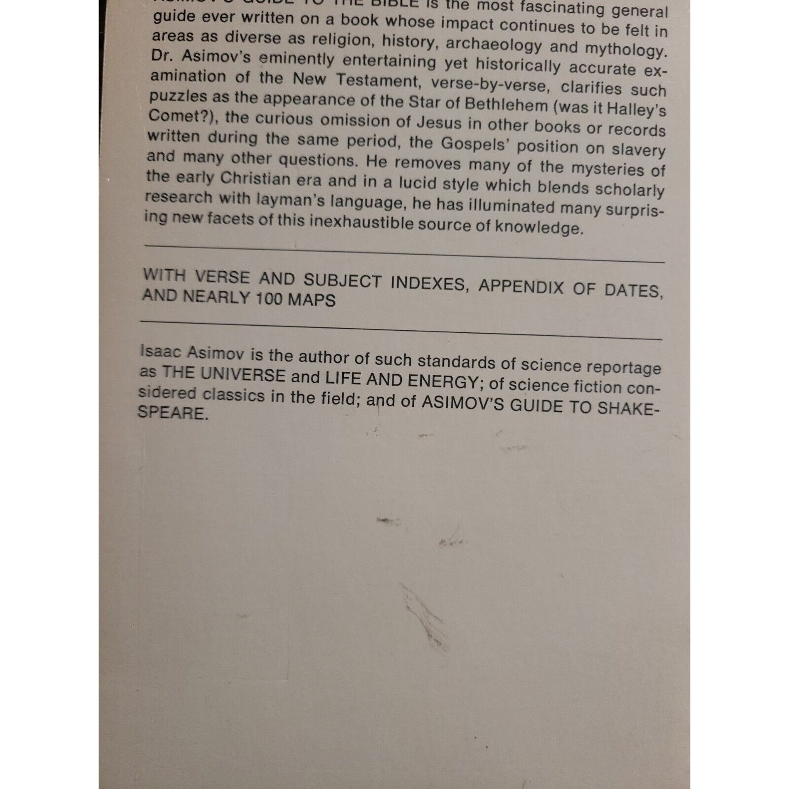 Asimov's Guide to the Bible the New Testaments by Isaac Asimov 1971 - Etsy