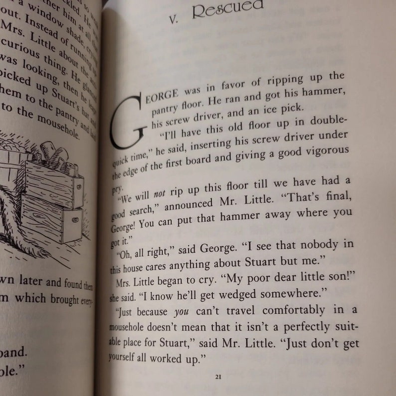 Stuart Little EB White HCDJ 1973 Illustrated by Garth Williams *please ...