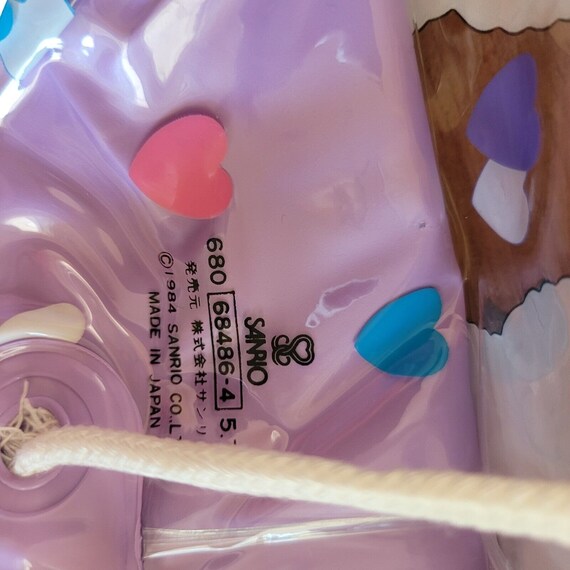 Vintage Sanrio Bears Clear Vinyl Bag Backpack 1984 Ne… - Gem