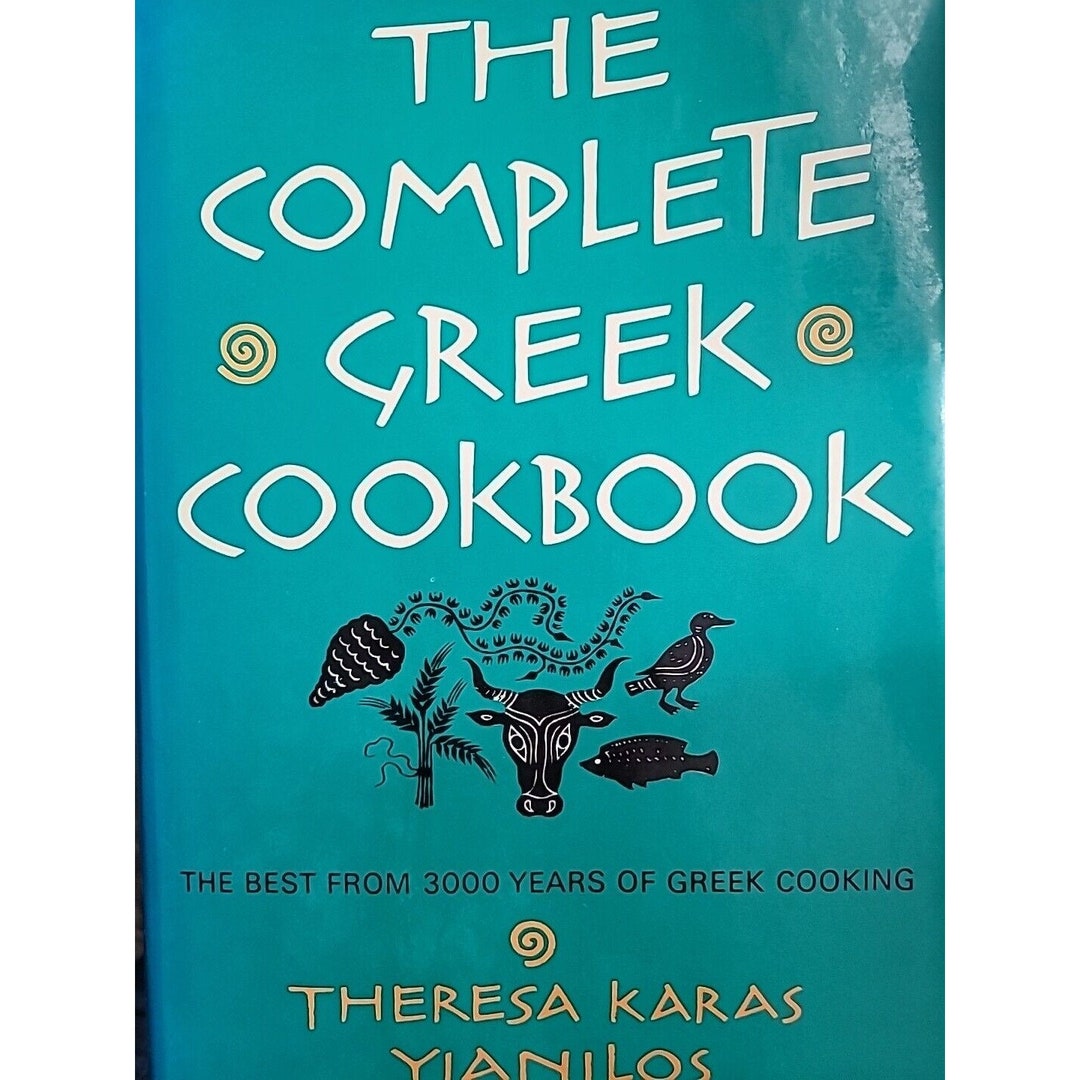 Vintage the Complete Greek Cookbook Theresa Yianilos 1970 HCDJ - Etsy