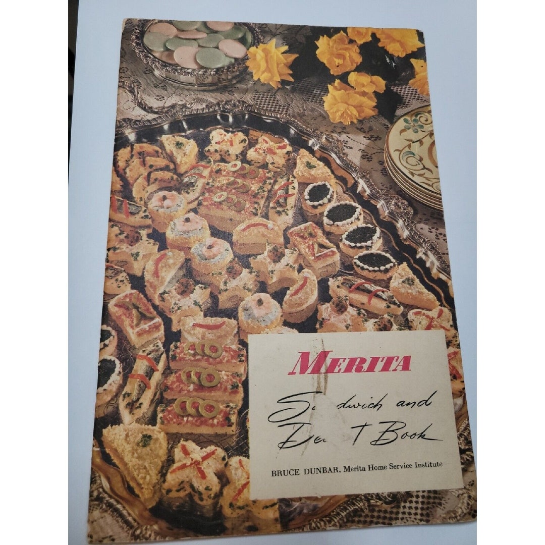 1952 Merita Modern Sandwich Bread Recipe Booklet Cookbooklet - Etsy