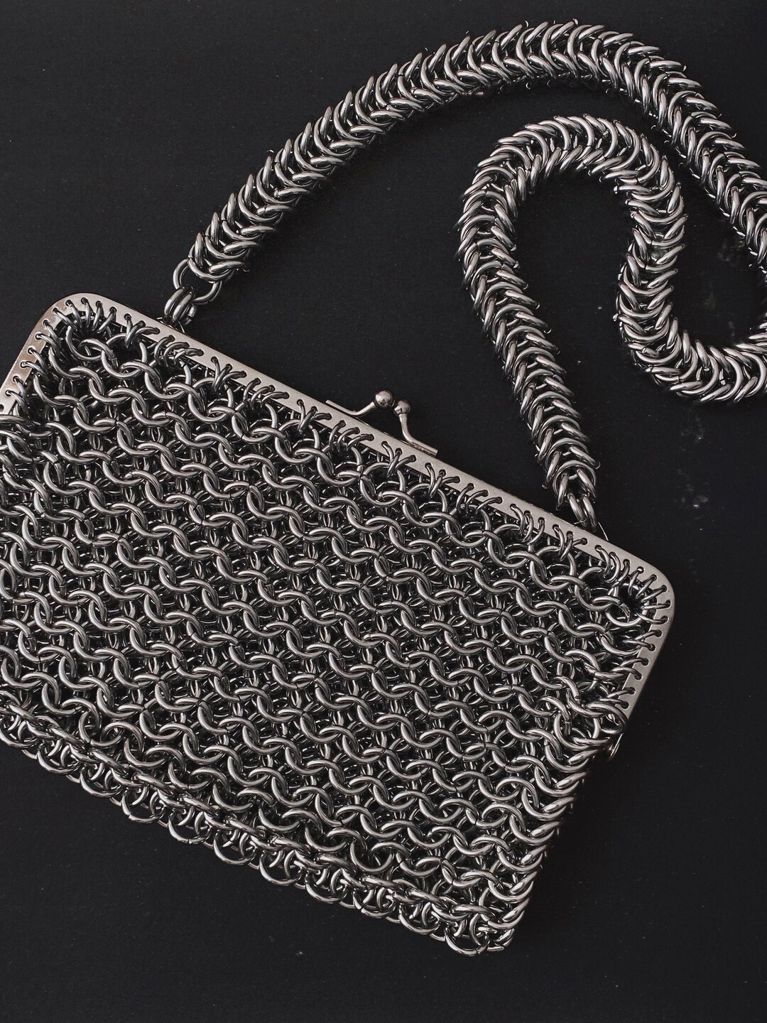 Handmade Chainmail Purse Solid Stainless Steel Handmade - Etsy