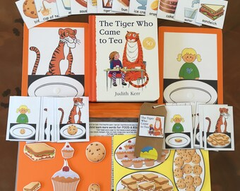 The Tiger Who Came to Tea Sequencing Pack | Etsy