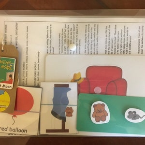 Goodnight Moon 3 Word Level Picture Pack (no Book) - Etsy