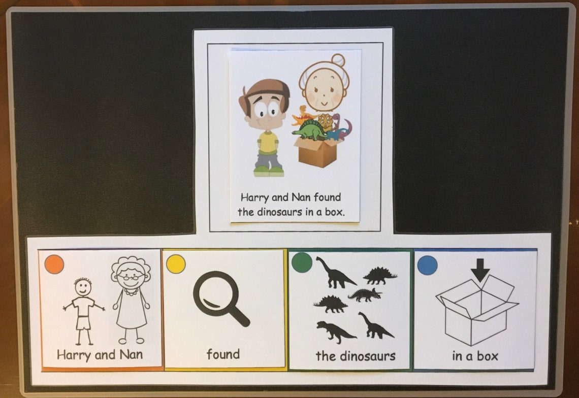 Harry and the Bucketful of Dinosaurs Sequencing and Colourful - Etsy UK