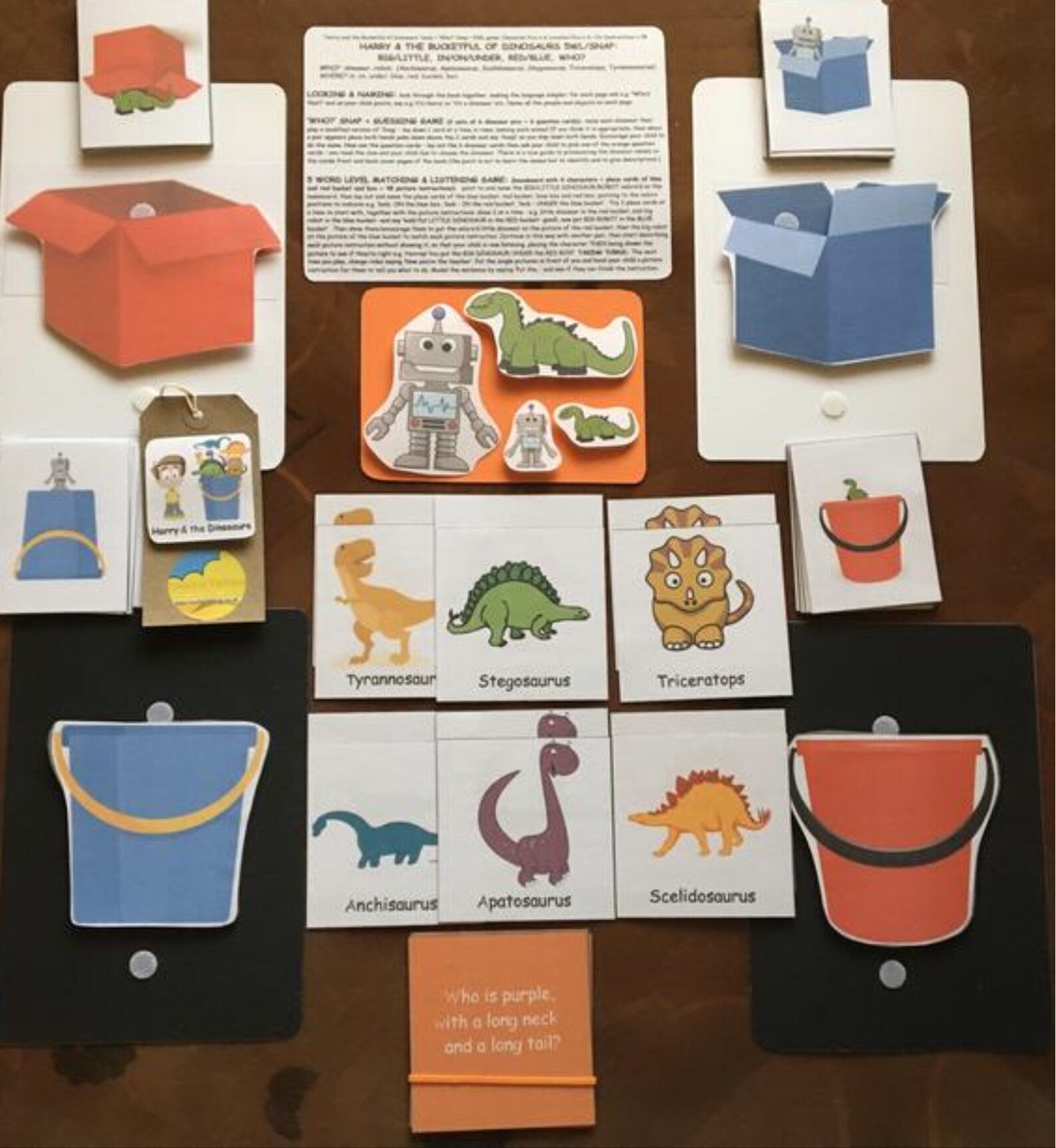 Harry and the Bucketful of Dinosaurs Bumper Pack 5WL and Who Games ...