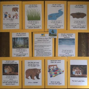 We’re Going on a Bear Hunt Sensory Story Pack With Paperback Book - Etsy