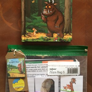 The Gruffalo Book 4 Word Level Pack: Feelings Colours On and | Etsy