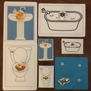 Find the Duck 2 Word Level Pack With Board Book - Etsy