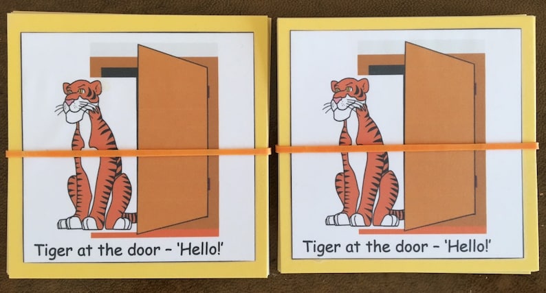 The Tiger Who Came to Tea Sequencing Pack - Etsy UK