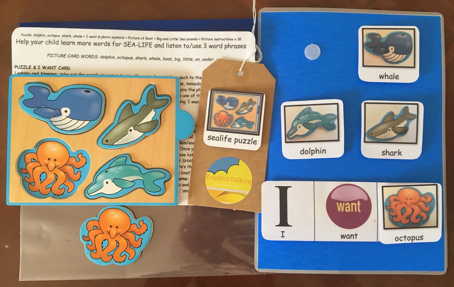 Sea-life Puzzle, I Want Strip, 3 Word Level, Big Little on Under Games ...