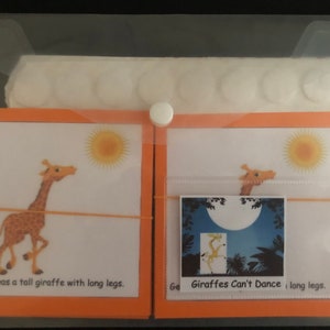 Giraffes Can’t Dance Story Sequencing Pictures - Etsy