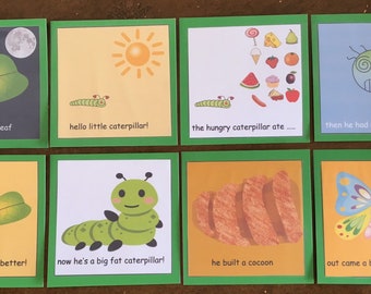 The Very Hungry Caterpillar Sequencing Activity - Etsy