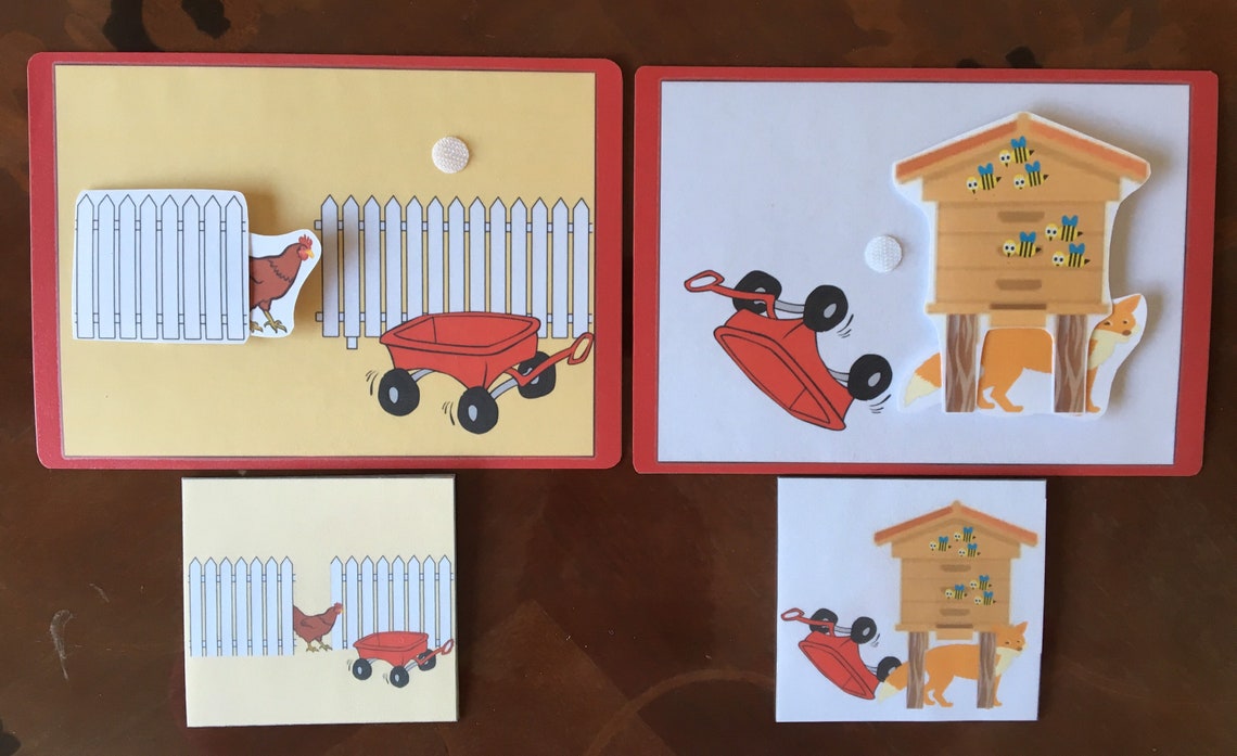 Rosie's Walk 3 Word Level Prepositions Pack WITHOUT THE BOOK - Etsy