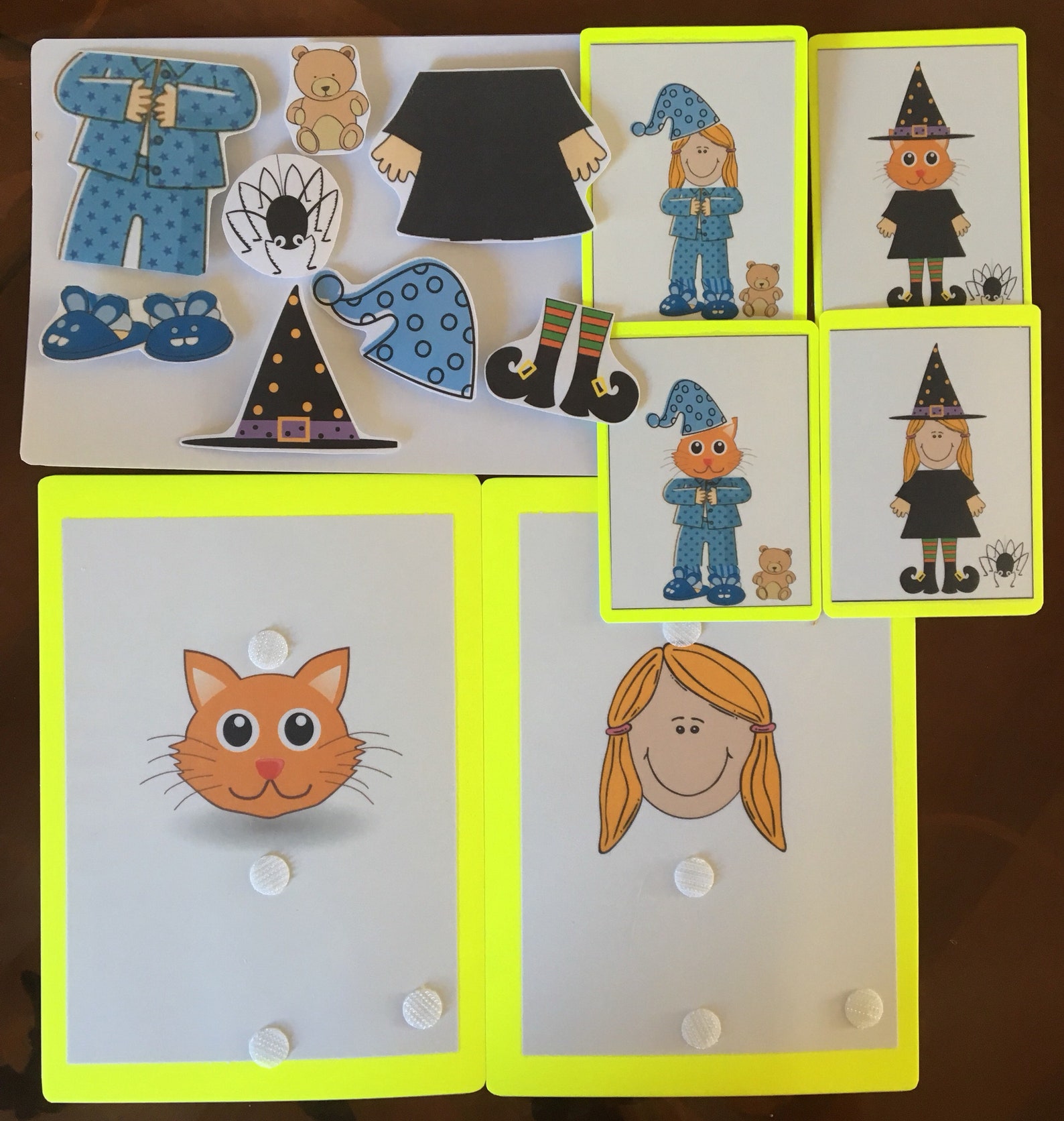 Meg and Mog 2 Word Level Picture Pack no Book | Etsy