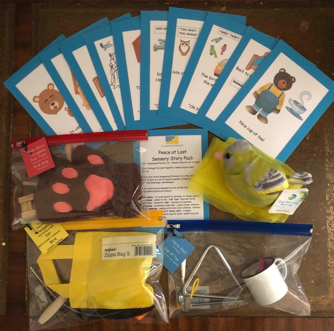 Peace at Last Sensory Story Pack (no Book) - Etsy UK