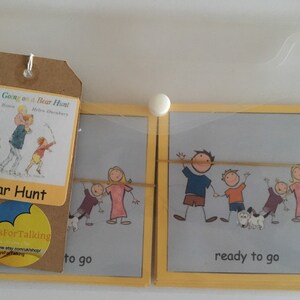 We're Going on a Bear Hunt Story Sequencing Pictures - Etsy