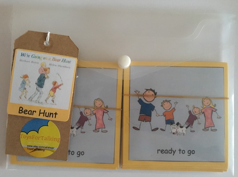 We're Going on a Bear Hunt Story Sequencing Pictures - Etsy