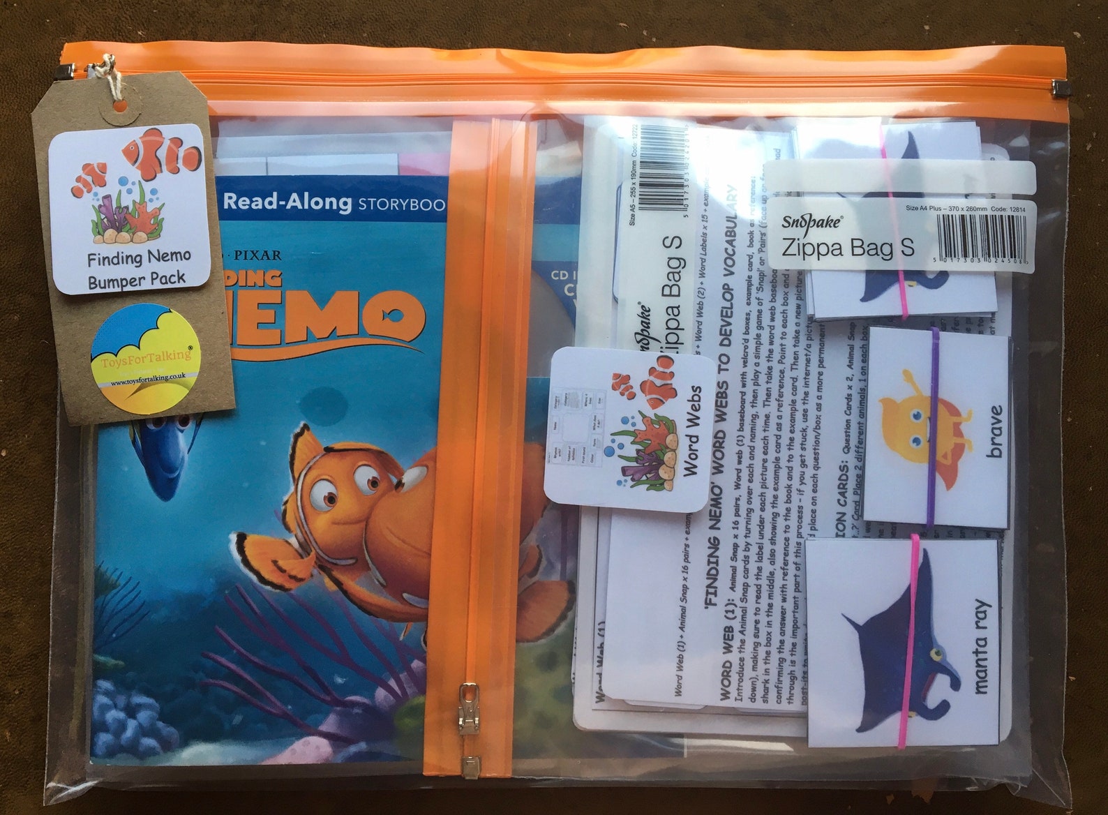 Finding Nemo Blank Levels Therapy Pack With Colourful Semantics - Etsy
