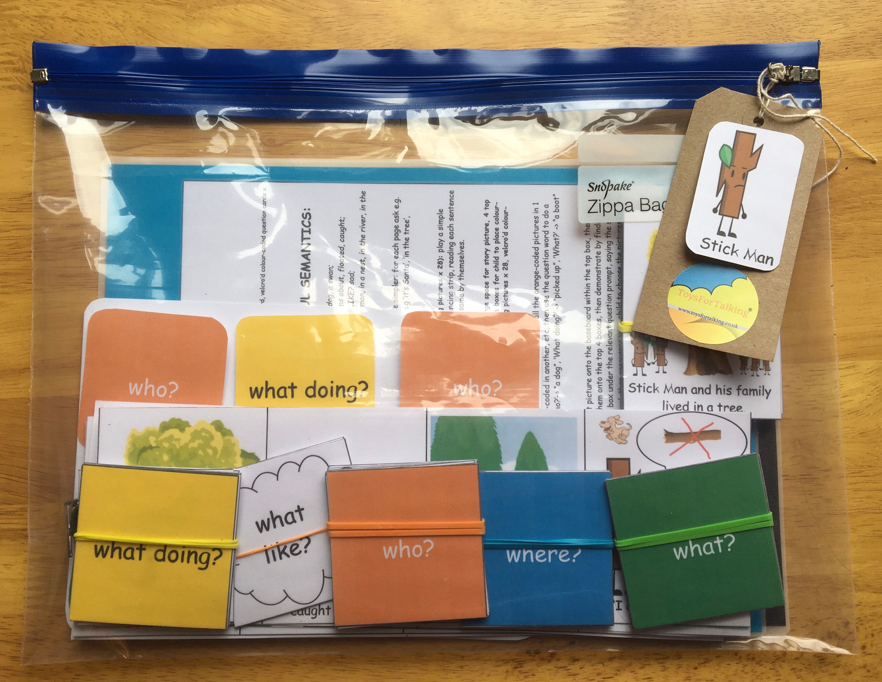 Stick Man Story Sequencing and Colourful Semantics Pack NO BOOK - Etsy UK