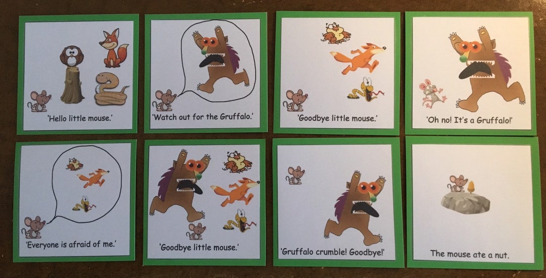 The Gruffalo Story Sequencing Pack - Etsy