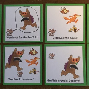 The Gruffalo Story Sequencing Pack - Etsy