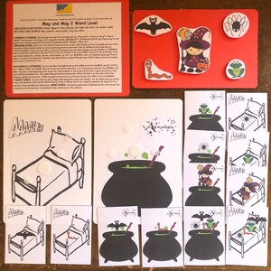 Meg and Mog 2 Word Level Picture Pack (no Book) - Etsy