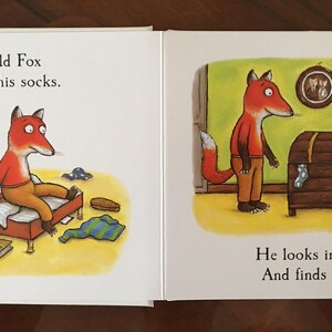 Fox's Socks Book 2 Word Level Pack With Board Book - Etsy UK