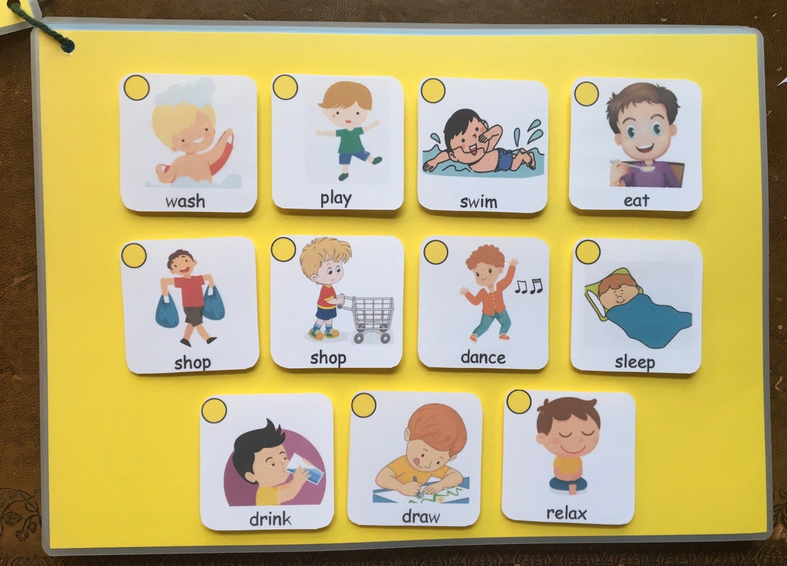 Activity Requests Vocabulary Pack - Etsy UK