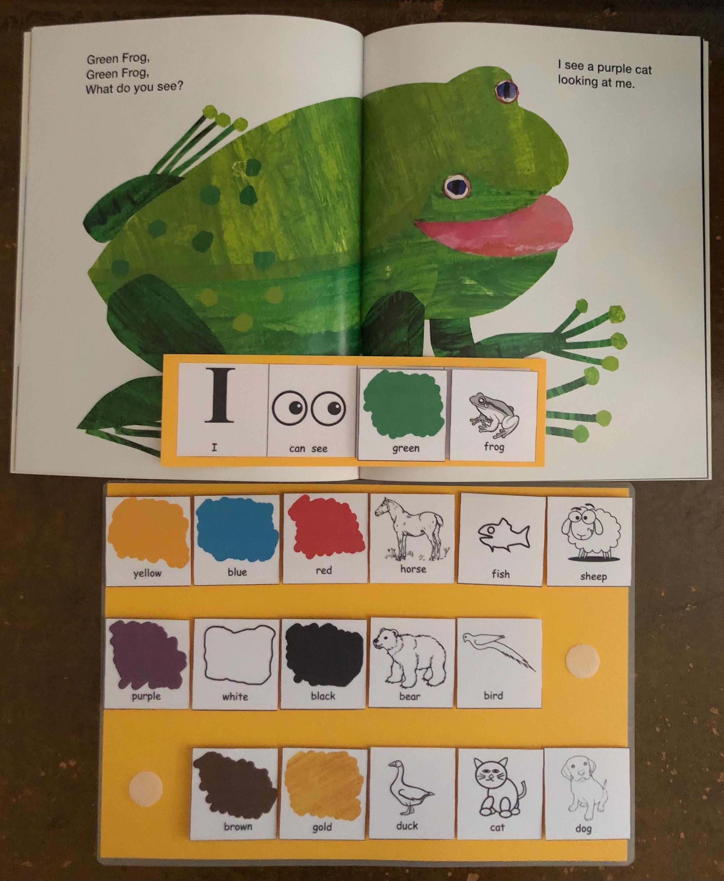 Brown Bear 5WL Pack WITHOUT the Book, Big/little Colour Animal On/under ...