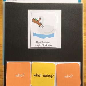 Stick Man Story Sequencing and Colourful Semantics Pack NO BOOK - Etsy UK